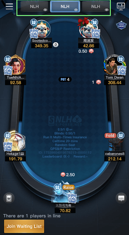 X-Poker stands out from other apps due to the following features: